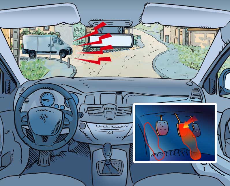 Des illustrations dans un style bande dessinée réaliste