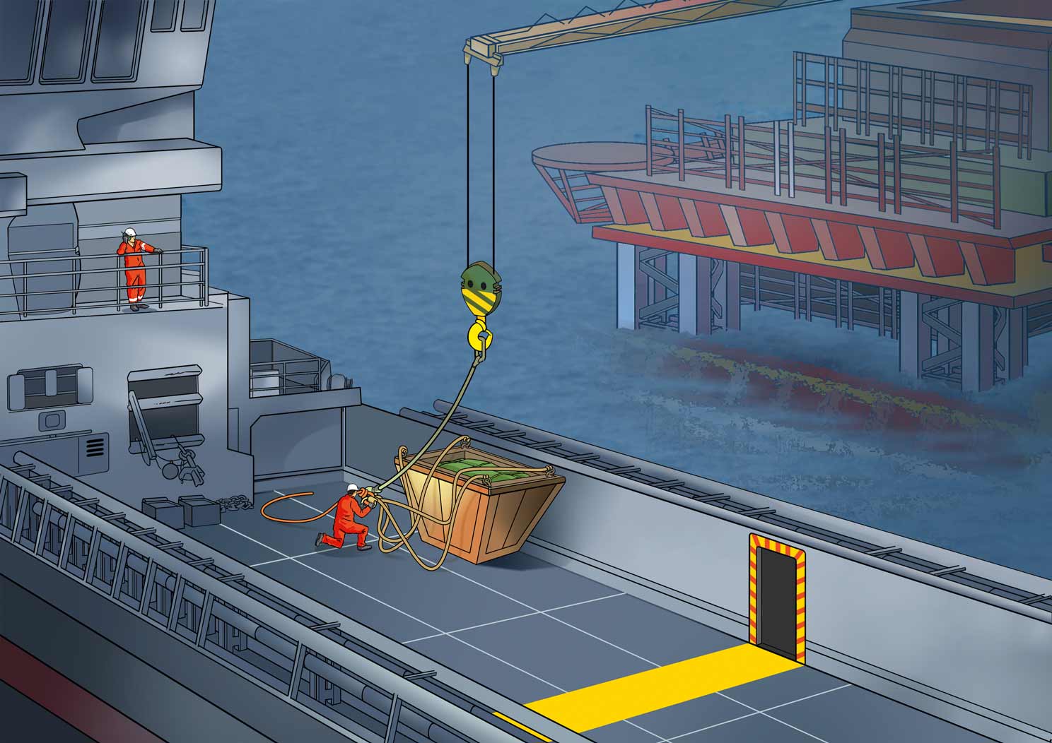 Des illustrations dans un style bande dessinée réaliste